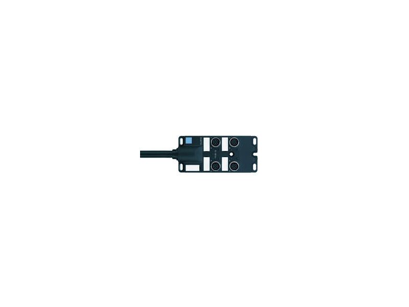 4I/OM12-5P3C-2/S370, I/O-junction passive, M12x1, Cable - Tipteh