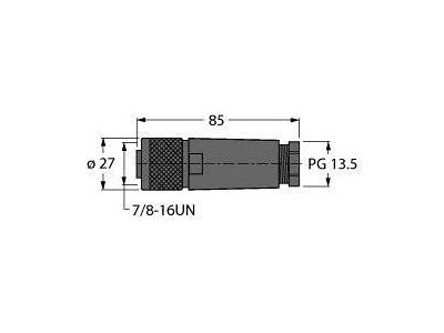 BS4131-0/13.5, Accessories for Fieldbus Systems, Field-Wireable ...