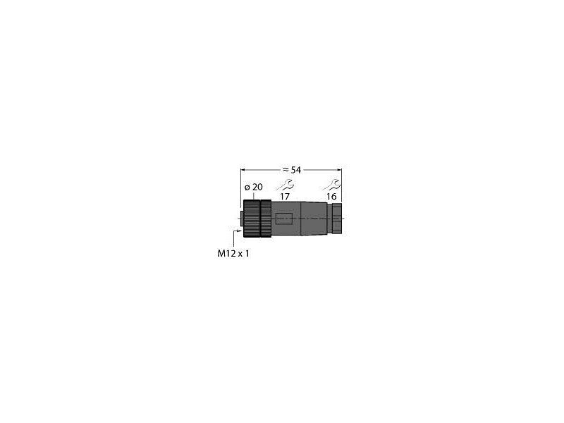 B8141-0/PG9, Accessories for Sensors and Actuators, Field-Wireable ...