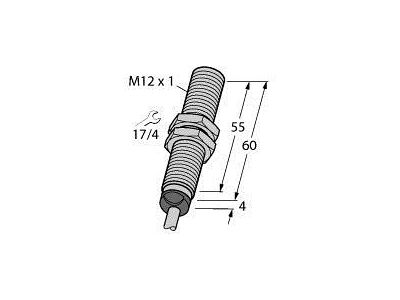 BI2-M12-LIU-H1141, Inductive Sensor, With Analog Output, Standard - Tipteh