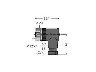 B8141-0/PG9, Accessories for Sensors and Actuators, Field-Wireable ...