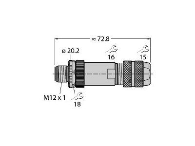 AIDA-POWER-CC, Push-pull Power Connectors according to AIDA, Field ...