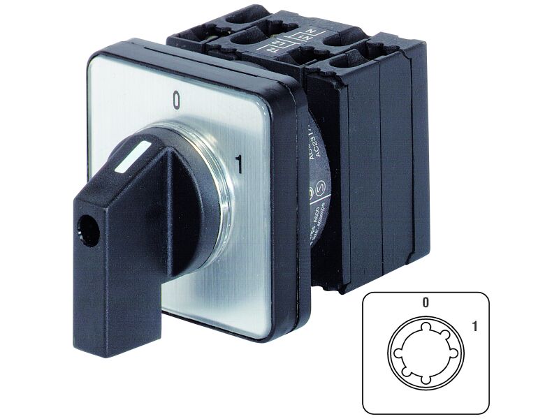 M10H E A2+G2, ON-OFF switch 20A door Mount 2-pole - Tipteh