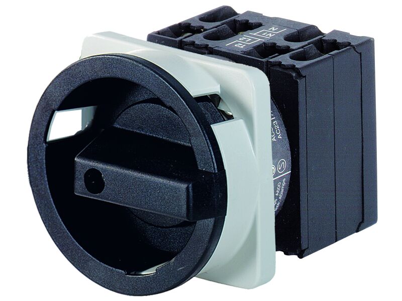 N20 EH4 A4, Main switch 32A door Mount 4-pole, 4. pole early make - Tipteh