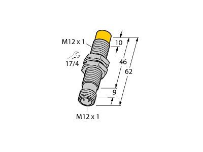 BI2-M12-LIU-H1141, Inductive Sensor, With Analog Output, Standard - Tipteh