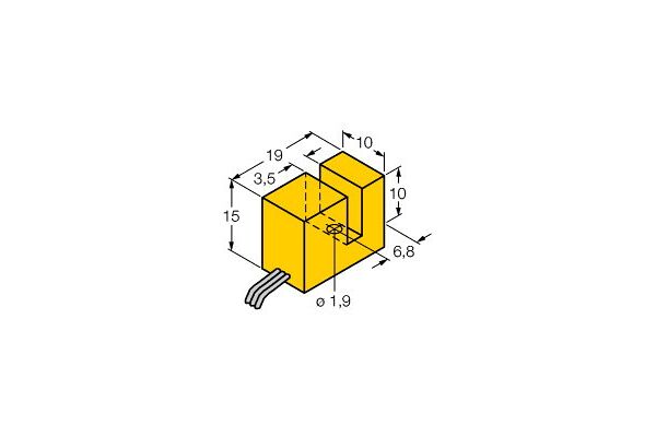 SI3.5-K10-AP6X, Inductive Sensor, Slot-type, Standard - Tipteh
