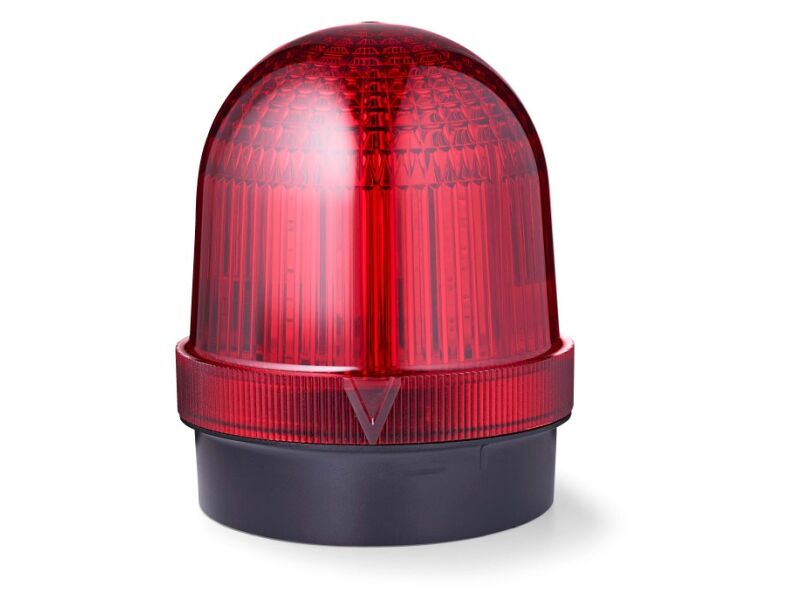 TDC 110-120 V AC red, black, TDC LED steady/flashing beacon red 110-120 ...