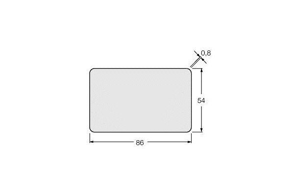 TW-L86-54-C-B128, HF Tag, Smart Card, BL ident - Tipteh